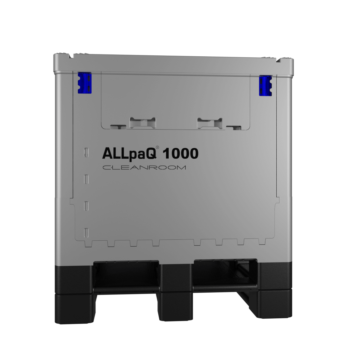 Cleanroom Bioprocessing Containers - 1000 Litre | ALLpaQ
