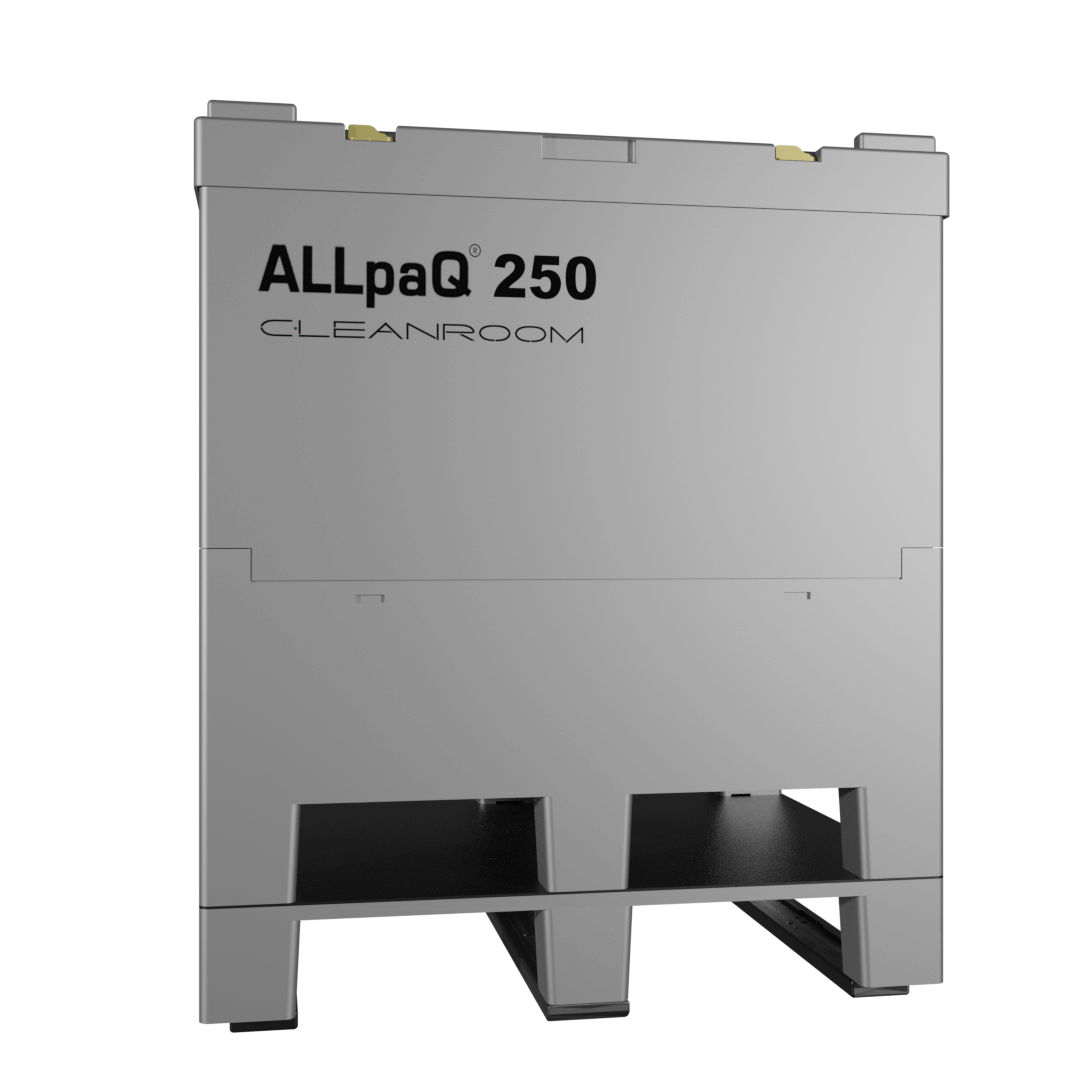 Cleanroom Bioprocessing Containers - 250 Litre | ALLpaQ Packaging
