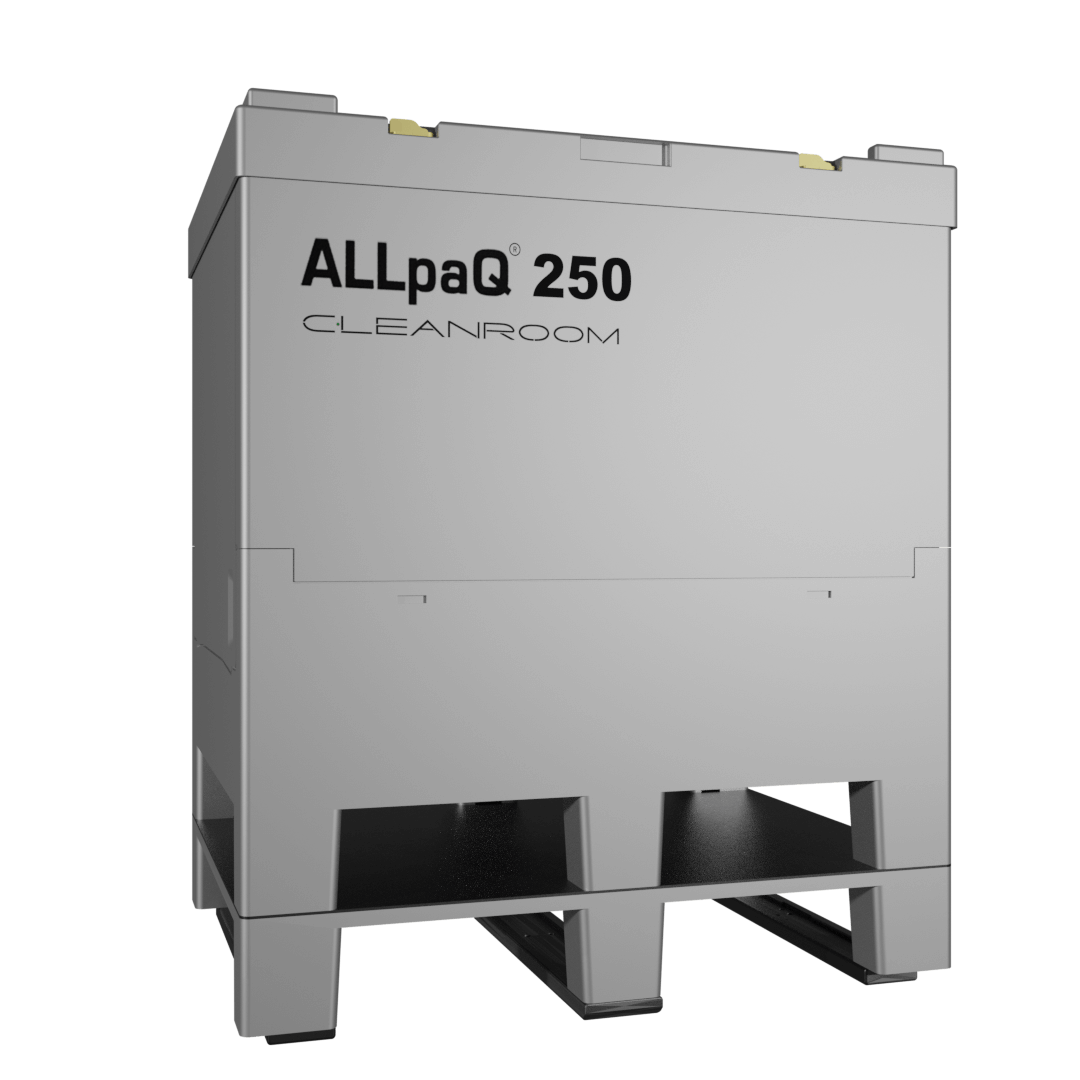Cleanroom Bioprocessing Containers - 250 Litre | ALLpaQ Packaging