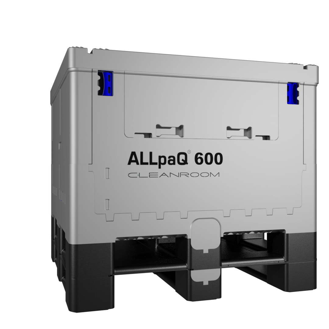 Cleanroom Bioprocessing Containers - 600 Litre | ALLpaQ Packaging