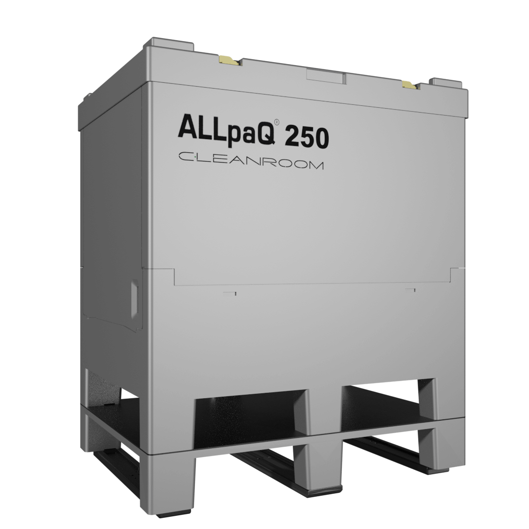 Cleanroom Bioprocessing Containers - 250 Litre | ALLpaQ Packaging