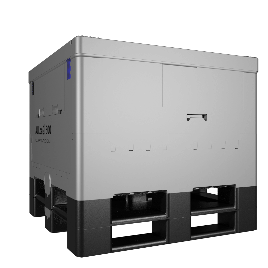 Cleanroom Bioprocessing Containers - 600 Litre | ALLpaQ Packaging