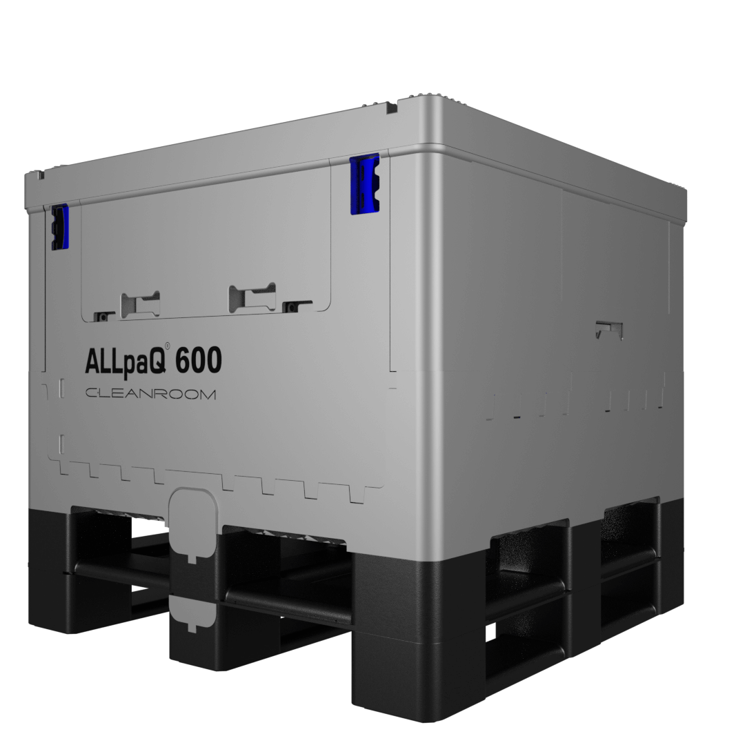 Cleanroom Bioprocessing Containers - 600 Litre | ALLpaQ Packaging