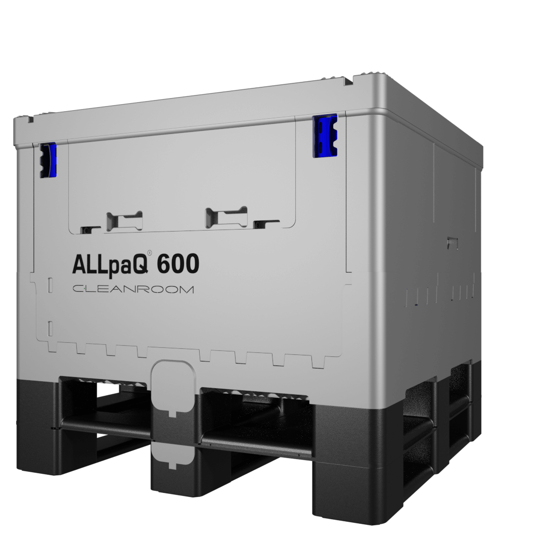 Cleanroom Bioprocessing Containers - 600 Litre | ALLpaQ Packaging