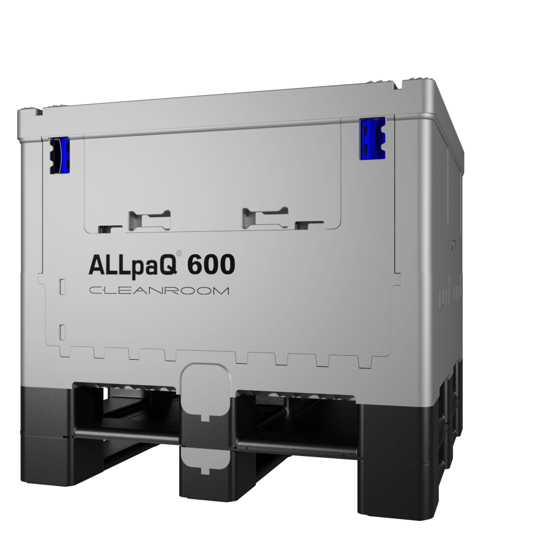 Cleanroom Bioprocessing Containers - 600 Litre | ALLpaQ Packaging