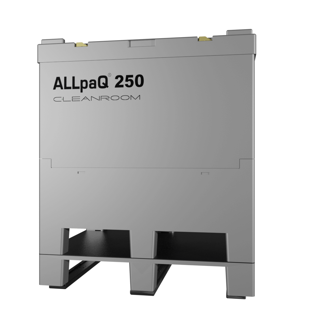 Cleanroom Bioprocessing Containers - 250 Litre | ALLpaQ Packaging