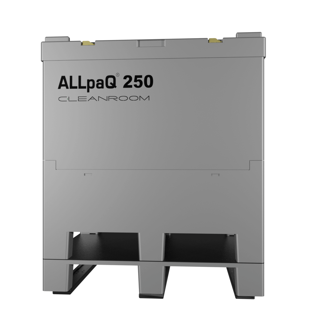 Cleanroom Bioprocessing Containers - 250 Litre | ALLpaQ Packaging