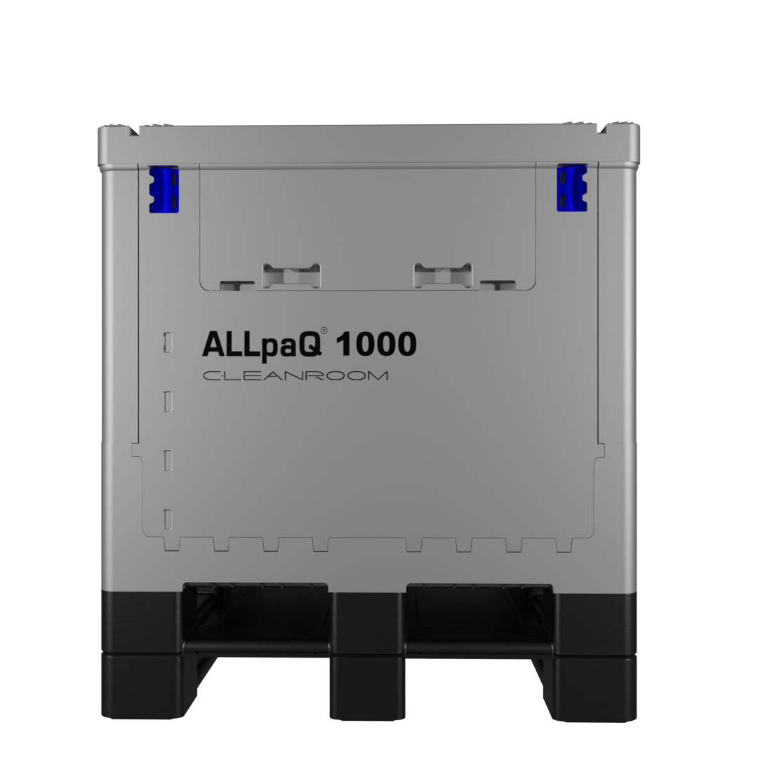 Cleanroom Bioprocessing Containers - 1000 Litre | ALLpaQ