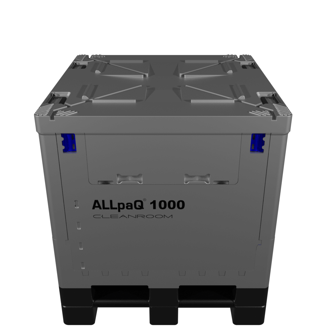 Cleanroom Bioprocessing Containers - 1000 Litre | ALLpaQ