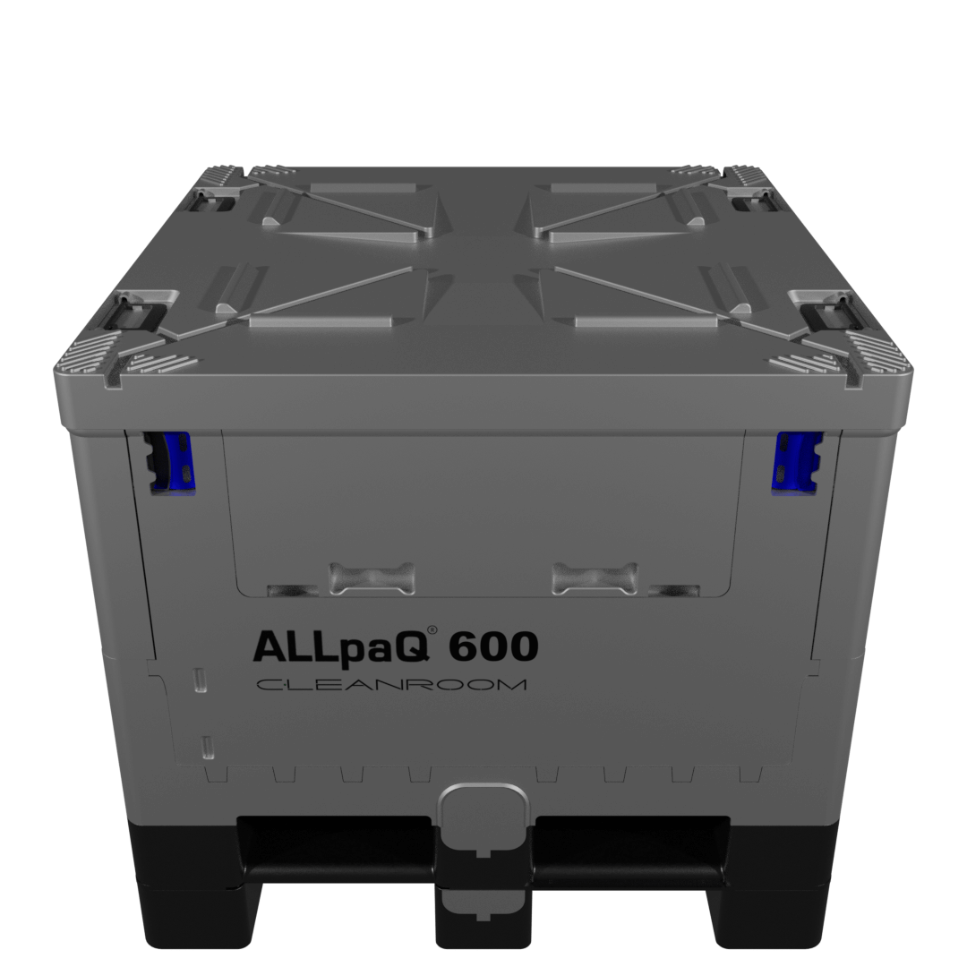 Cleanroom Bioprocessing Containers - 600 Litre | ALLpaQ Packaging