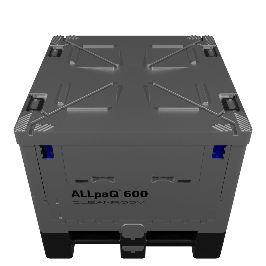 Cleanroom Bioprocessing Containers - 600 Litre | ALLpaQ Packaging