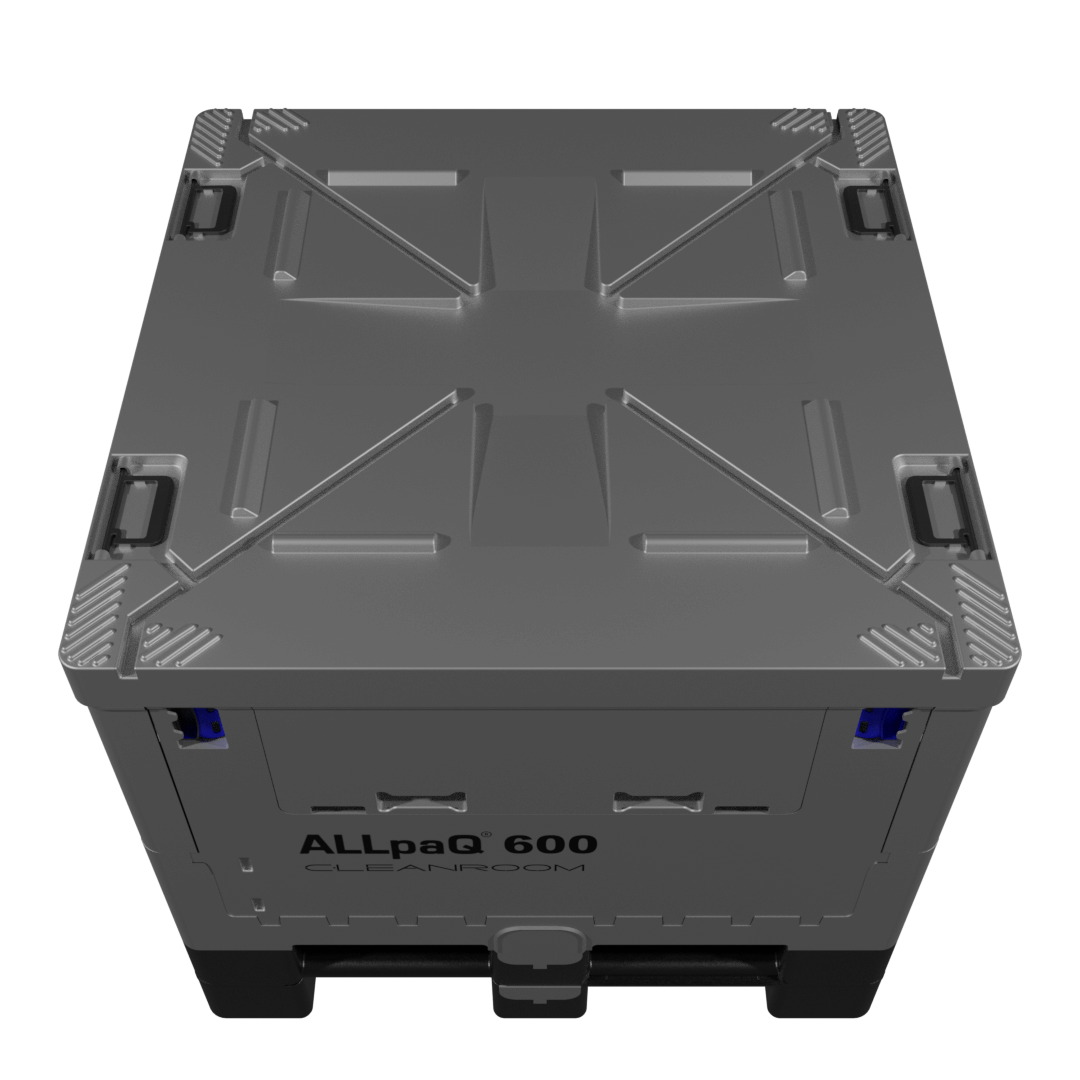 Cleanroom Bioprocessing Containers - 600 Litre | ALLpaQ Packaging
