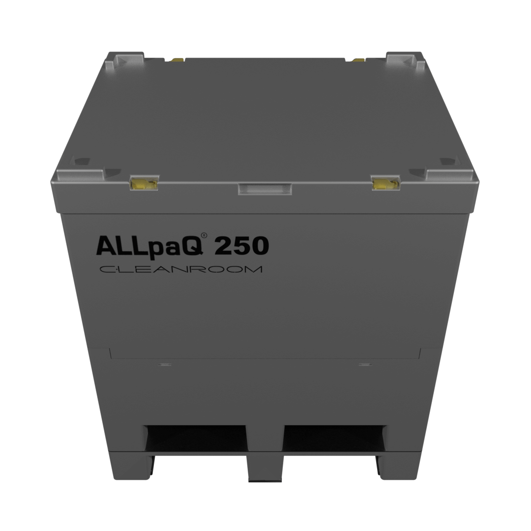 Cleanroom Bioprocessing Containers - 250 Litre | ALLpaQ Packaging