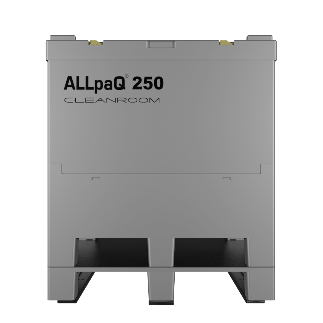 Cleanroom Bioprocessing Containers - 250 Litre | ALLpaQ Packaging