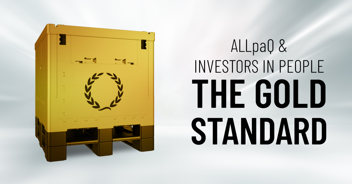 ALLpaQ - Investors in People Have Judged us at Their GOLD Standard